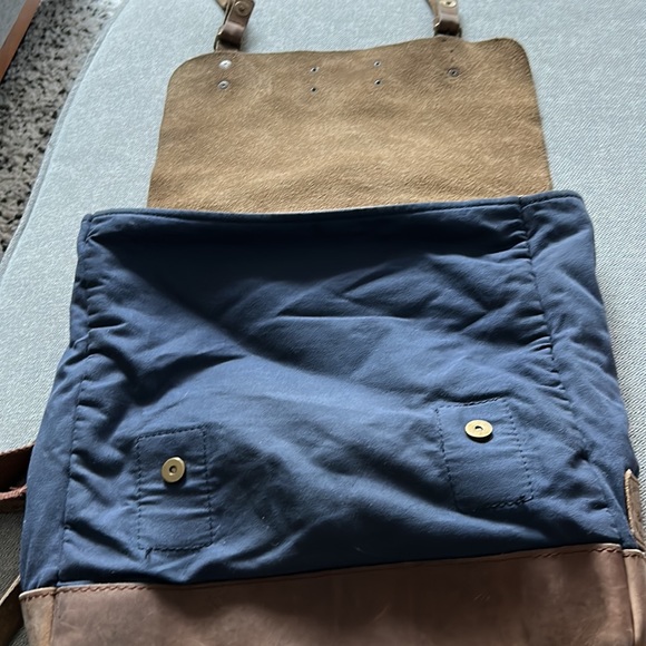 Ted Baker London | Bags | Ted Baker Leather Book Satchel | Poshmark